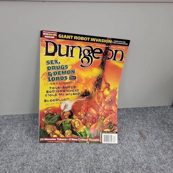 Toys | Dungeon Giant Robot Invasion Magazine | Poshmark